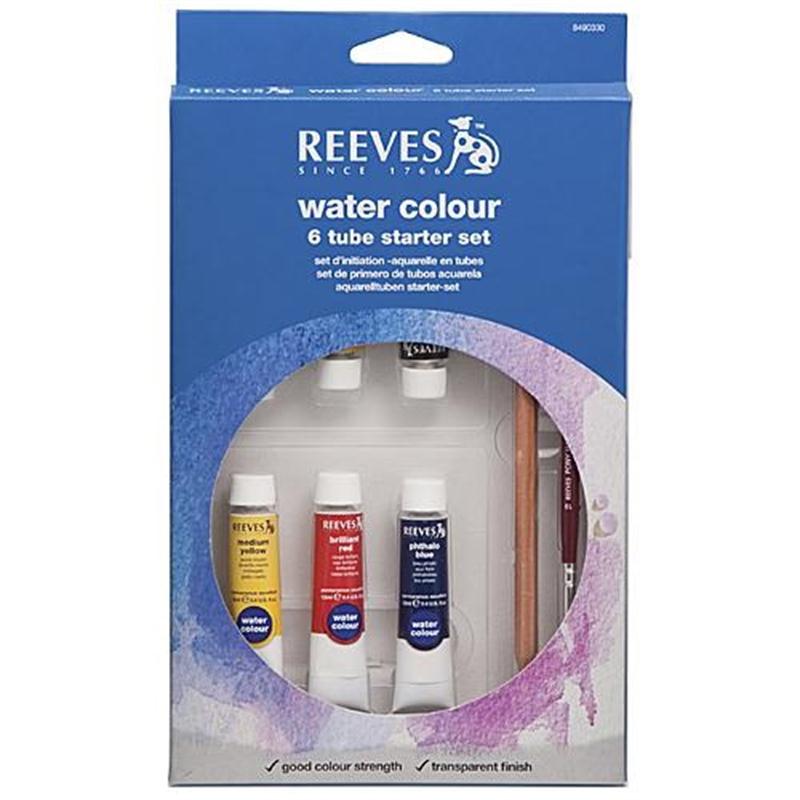 Reeves Water Colour Tube Starter Set